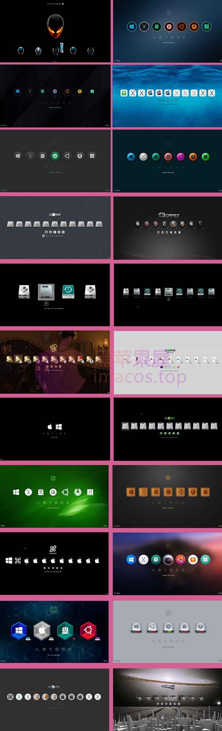 130个漂亮的Clover主题themes合集与主题更换教程！ - 黑苹果屋