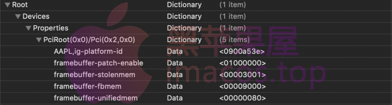 使用WhateverGreen对英特尔® 核芯显卡Framebuffer进行修补 – 黑苹果屋